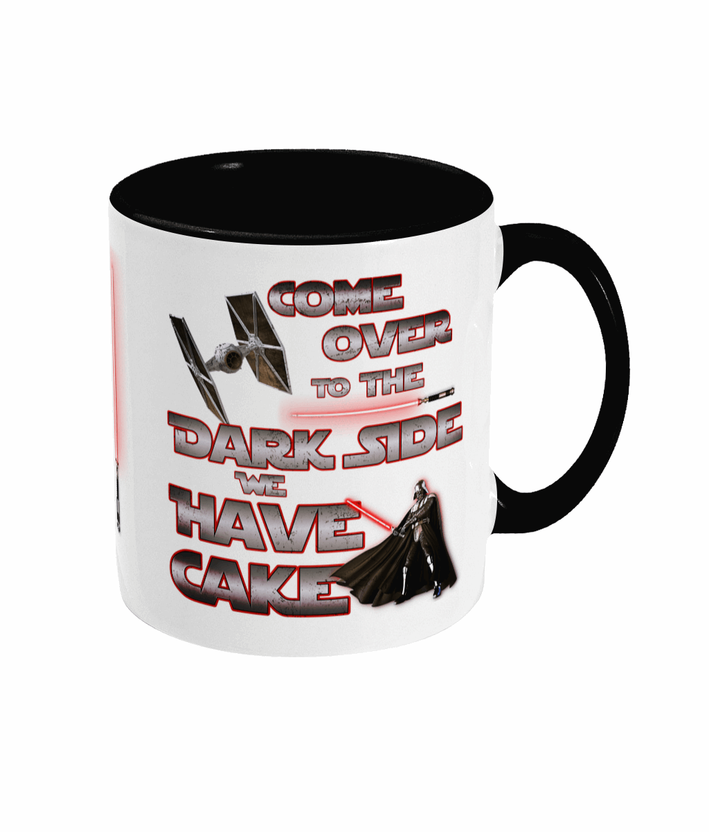 Come To The Dark Side. Two Toned Mug - Novelt-ies – Novelt-ies